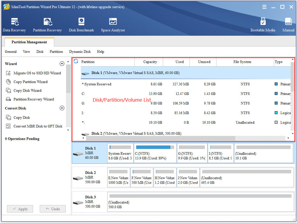 Disk And Partition On Partition Manager Minitool Tutorial Minitool Partition Wizard