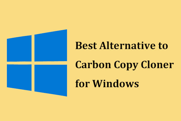Best Alternative to Carbon Copy Cloner for Windows to Back up PC ...