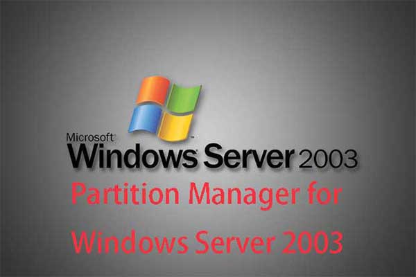 Partition Manager For Windows Server 2003 Minitool Partition Wizard Minitool Partition Wizard
