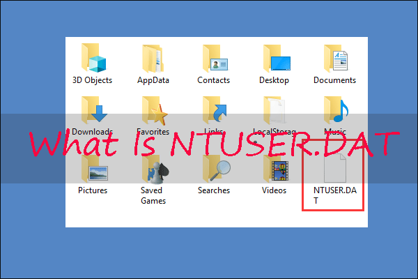 What Is A Dat File How To Open Dat Files Here Is The Guide Minitool Partition Wizard
