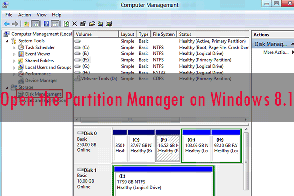 Windows 8 Partition Manager