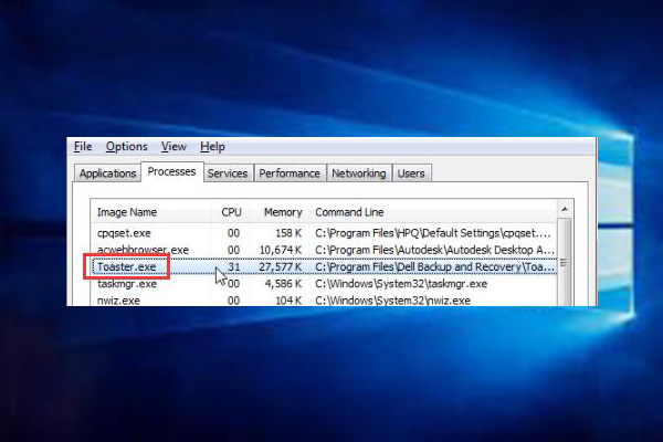What Is Toaster.exe and How to Fix Toaster.exe Errors Windows 10 ...