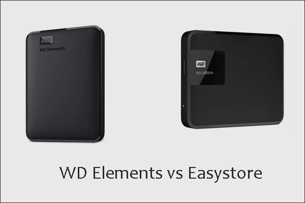 WD Elements vs Easystore: Head-to-Head Comparison - MiniTool Partition ...