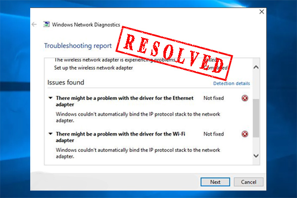 Fixed: Windows Couldn't Automatically Bind the IP - MiniTool Partition ... Fixed: Windows Couldn't Automatically Bind the IP - MiniTool Partition ...