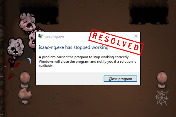 How to Fix Binding of Isaac Not Responding? [5 Ways] - MiniTool Partition Wizard