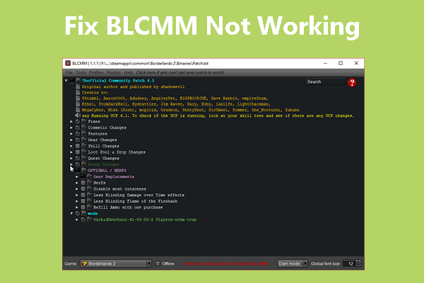 4 Ways to Fix BLCMM Not Working Issue - MiniTool Partition Wizard