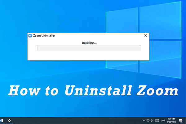 How to Completely Uninstall Zoom on Windows 10/11 – 4 Methods ... How to Completely Uninstall Zoom on Windows 10/11 – 4 Methods ...