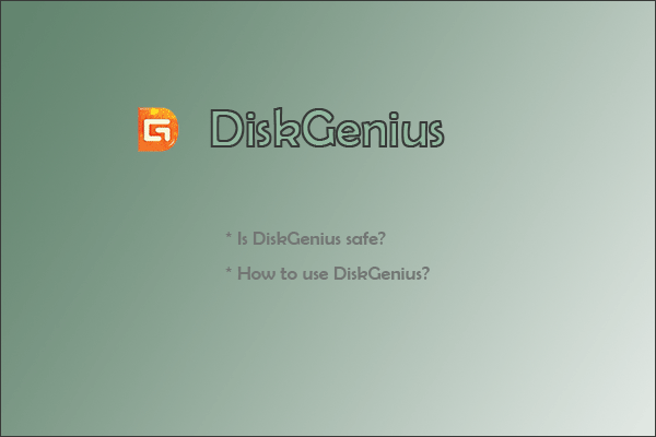 What Is DiskGenius? Is any Alternative to It? - MiniTool Partition Wizard