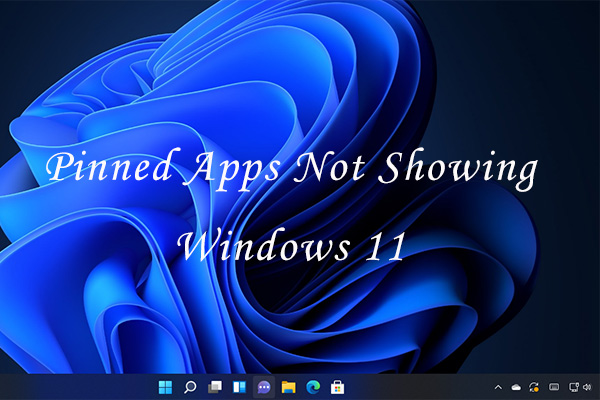Pinned Apps Not Showing in Windows 11? Here Are the Top 5 Fixes ...