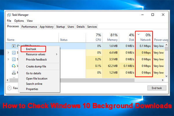 How To Check If Something Is Downloading In Windows 10 5 Ways Minitool Partition Wizard
