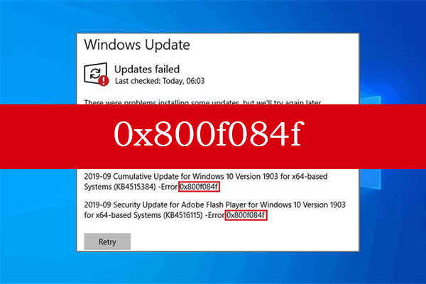 6 Ways to Fix the Windows Update Error 0x800f084f