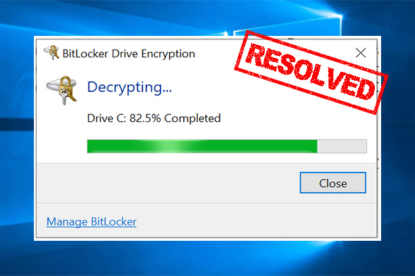 6 Ways To Fix Bitlocker Decryption Not Working On Windows 10 11