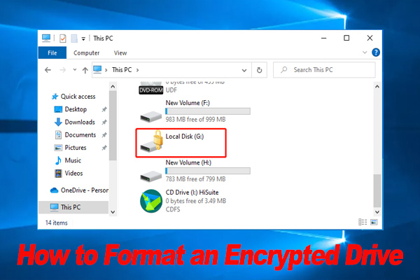 Can You Format Encrypted Drives & How to Format It? [Answered]