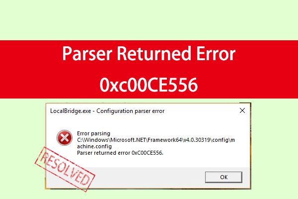 How to Fix Parser Returned Error 0xc00CE556 on Windows 10/11 How to Fix Parser Returned Error 0xc00CE556 on Windows 10/11