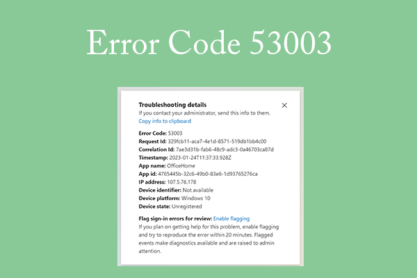 8 Ways To Remove The Microsoft Error Code 53003 