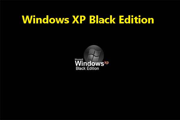 Window Xp Black Wallpaper
