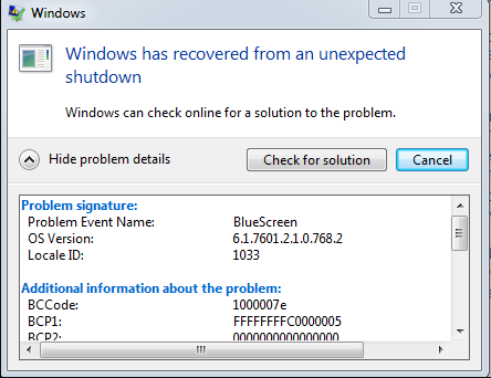 5 Effective Methods to Fix Blue Screen BCCode 1000007e