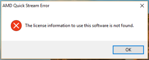 How to Fix the AMD Quick Stream Error on Windows PC?