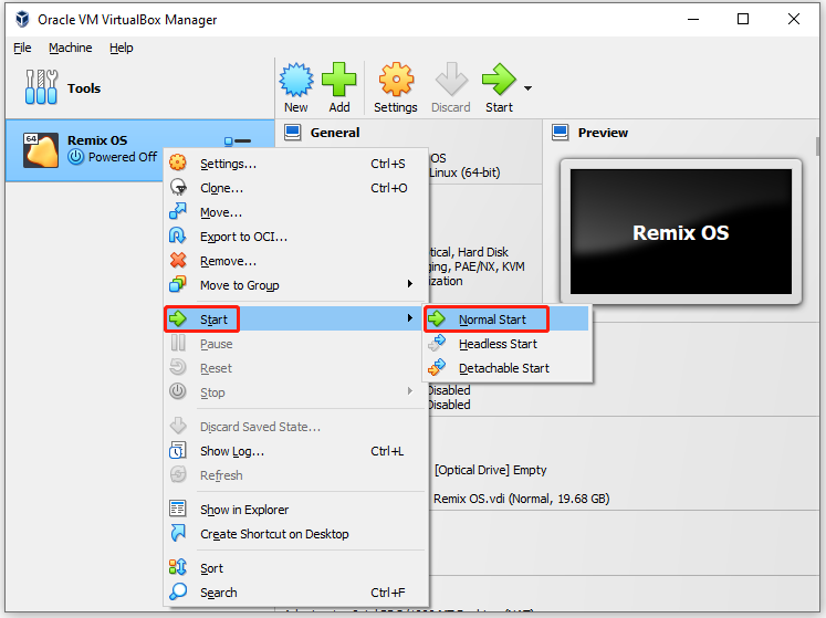 How to Install Remix OS on VirtualBox? Here’s the Tutorial