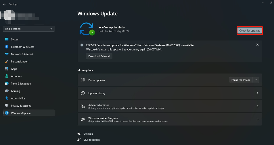 5 Ways to Fix Windows 11 Update KB5017383 Fails to Install