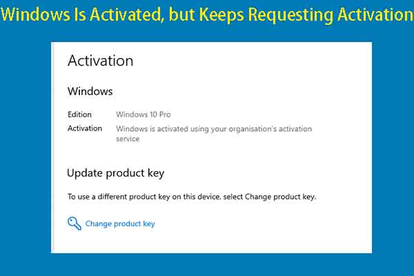 Windows Is Activated But Still Keeps Asking For Activation [guide]