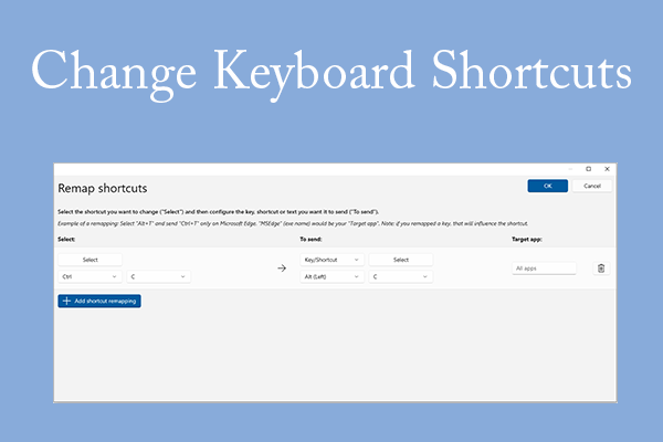 How to Change Keyboard Shortcuts or Hotkeys on Windows 11/10
