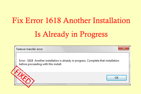 8 Fixes to Another Installation Is Already in Progress Issue 8 Fixes to Another Installation Is Already in Progress Issue