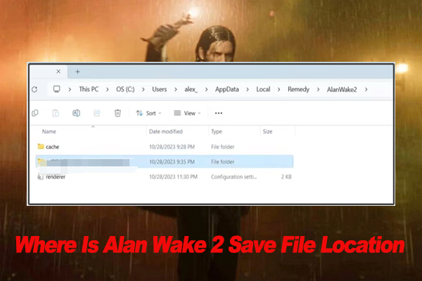 Alan Wake 2 Save File Location: Where and How to Find It