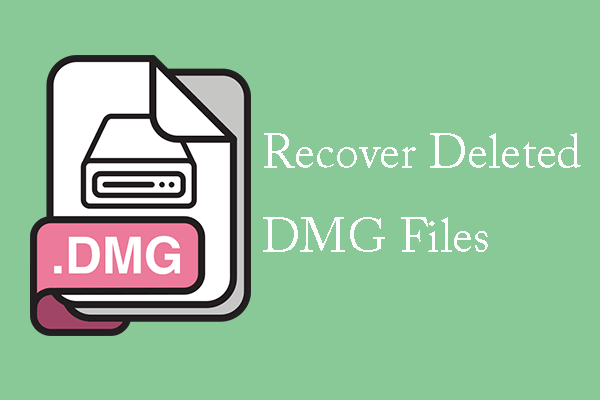 How to Recover Deleted DMG Files on Windows