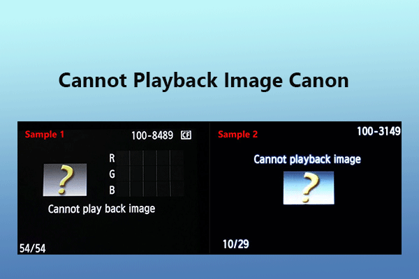 Advanced Tips for Fixing Canon Cannot Playback Image Error