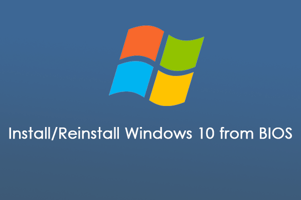 How To Reinstall Windows 10