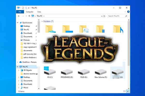 How to Move League of Legends to Another Drive? 3 Options