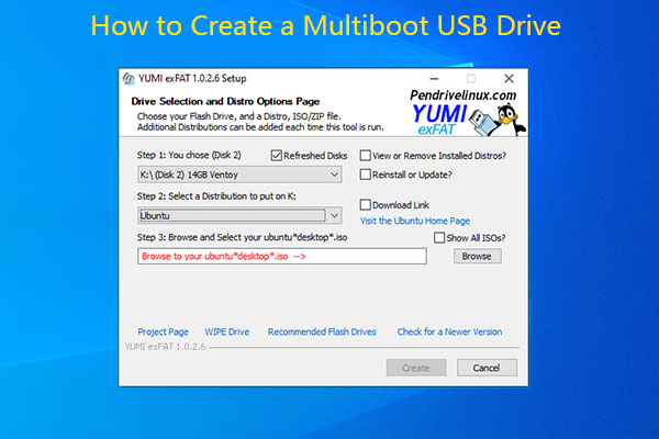 Create A Multiboot Usb Drive With Professional Multiboot Usb Toos 
