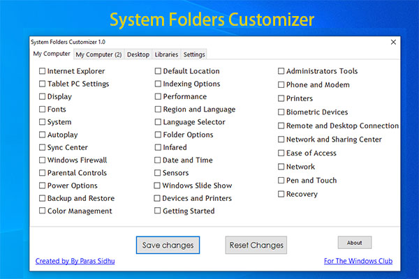 A Comprehensive Guide to System Folders Customizer