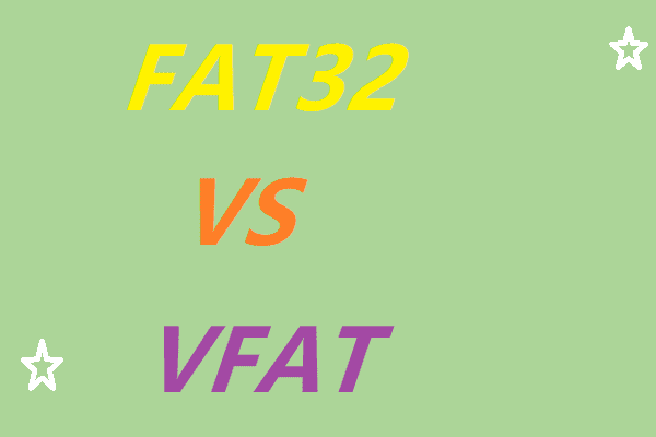 FAT32 File System vs. VFAT File System: A Comparative Analysis