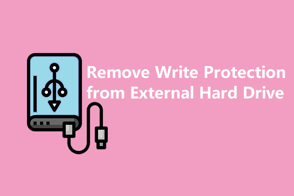 How To Remove Write Protection From External Hard Drive