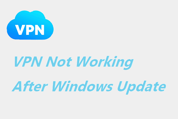 Fixed: VPN Connection Error After New Windows Update Fixed: VPN Connection Error After New Windows Update
