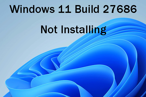 4 Ways to Fix the Windows 11 Build 27686 Not Installing Issue