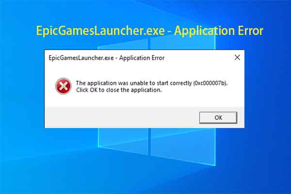 Fix Epic Games Launcher Application Error with 5 Methods