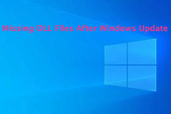 Missing DLL Files After Windows Update - Here Are 6 Ways!
