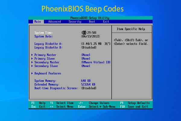 Frequently Encountered PhoenixBIOS Beep Codes and Their Fixes