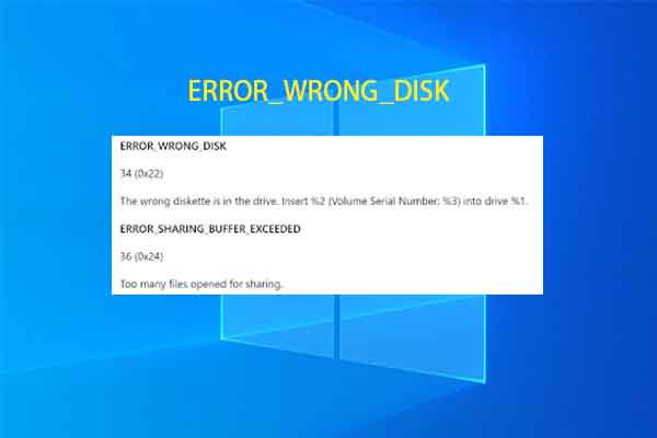 Bothered by 0x00000022 ERROR_WRONG_DISK? Here’s Guide