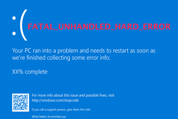 5 Ways to Fix FATAL_UNHANDLED_HARD_ERROR 0x0000004C 5 Ways to Fix FATAL_UNHANDLED_HARD_ERROR 0x0000004C