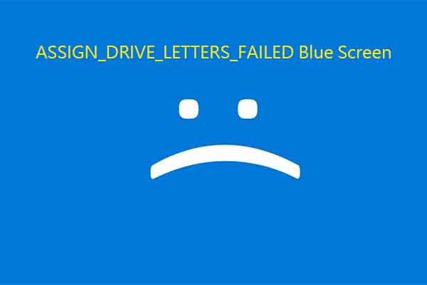 Fixed: ASSIGN_DRIVE_LETTERS_FAILED (Error Code 0x00000072)