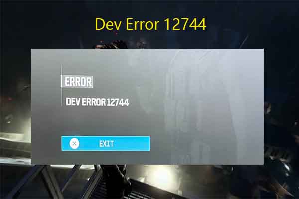 Are You Bothered by Dev Error 12744 MW3? 5 Solutions