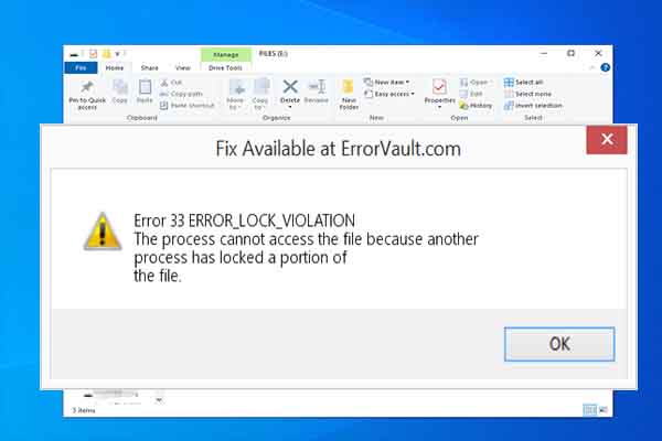 A Step-by-Step Guide to ERROR_LOCK_VIOLATION Error