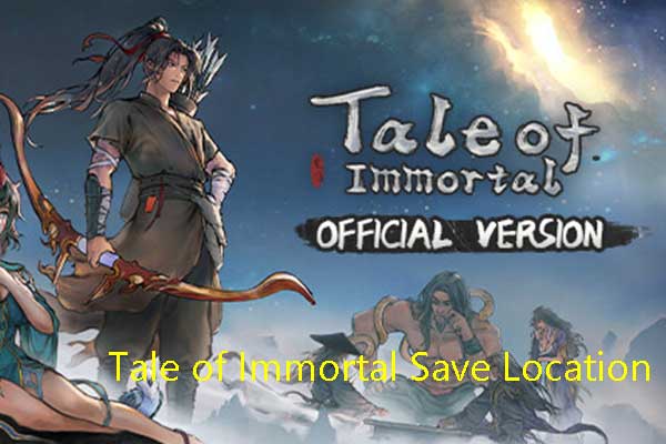 Find the Tale of Immortal Save Location for Backup or Recovery