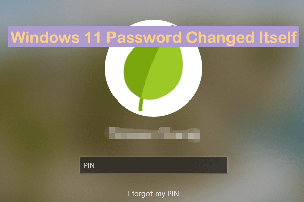 4 Proven Ways for Windows 11 Password Changed Itself