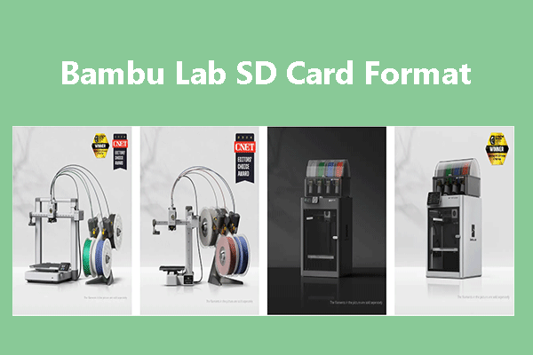 An Expert Guide to Bambu Lab SD Card Format and Size