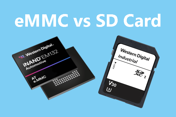 Learn the Main Differences Between eMMC and SD Card
